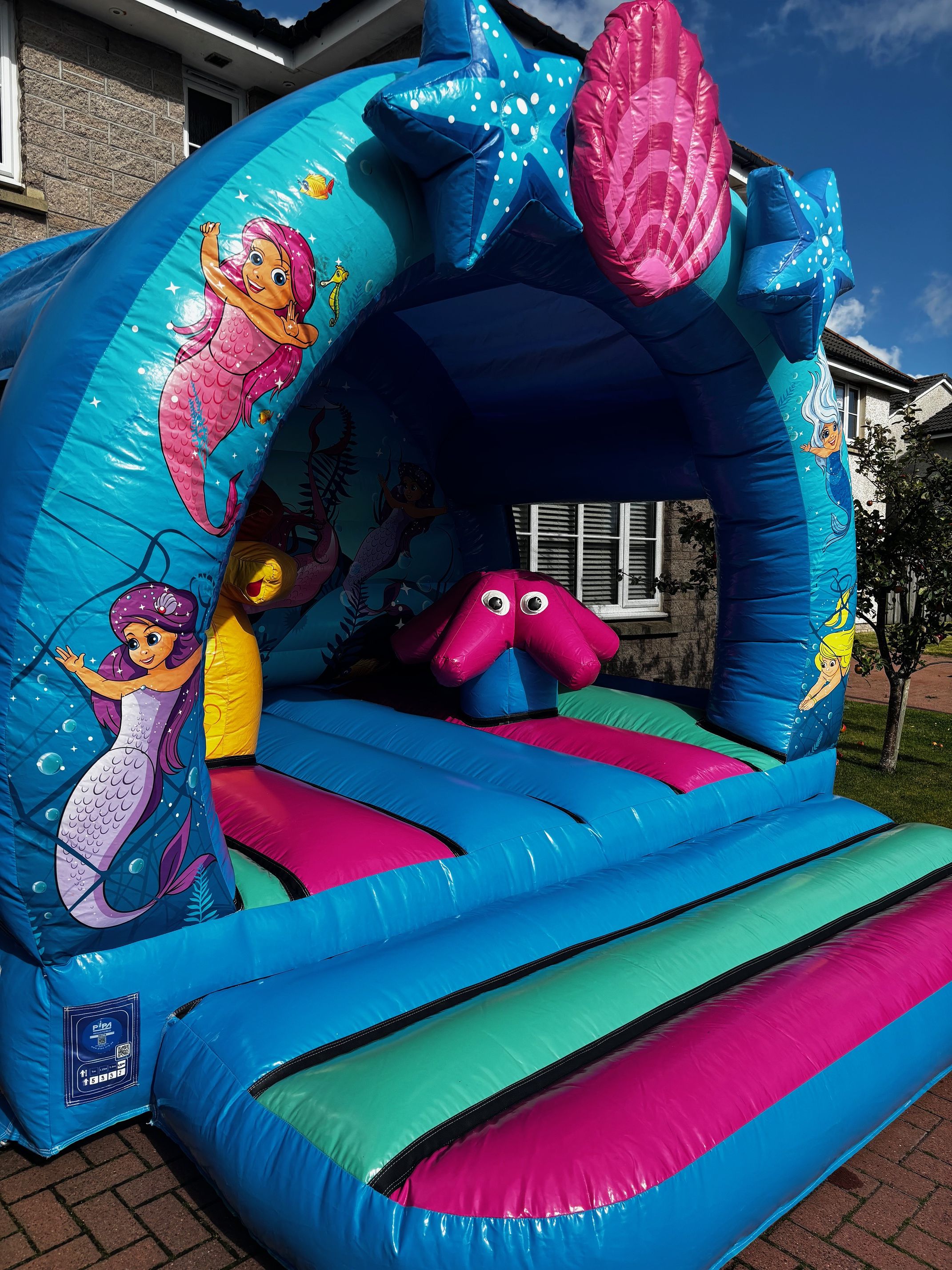 12 x 12 Mermaid 3D castle - Inflatable Hire in Aberdeen, Aberdeenshire ...