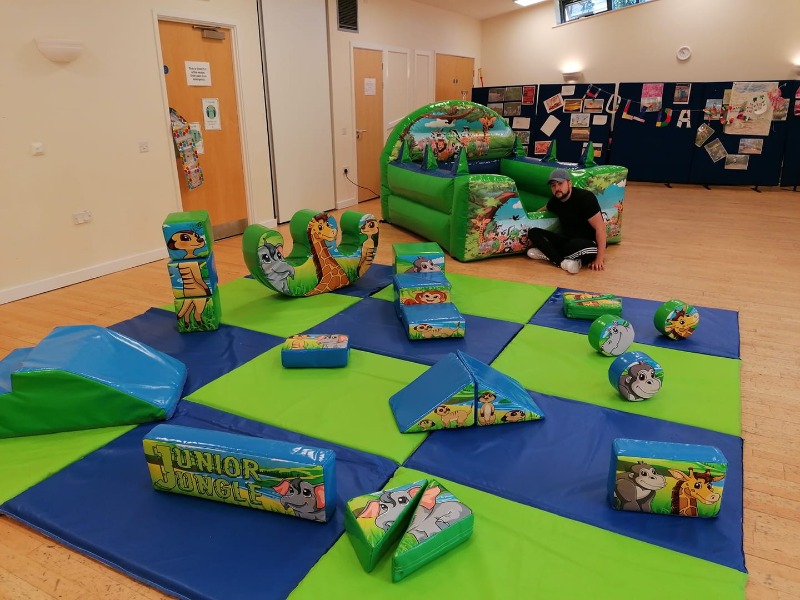jungle themed soft play hire