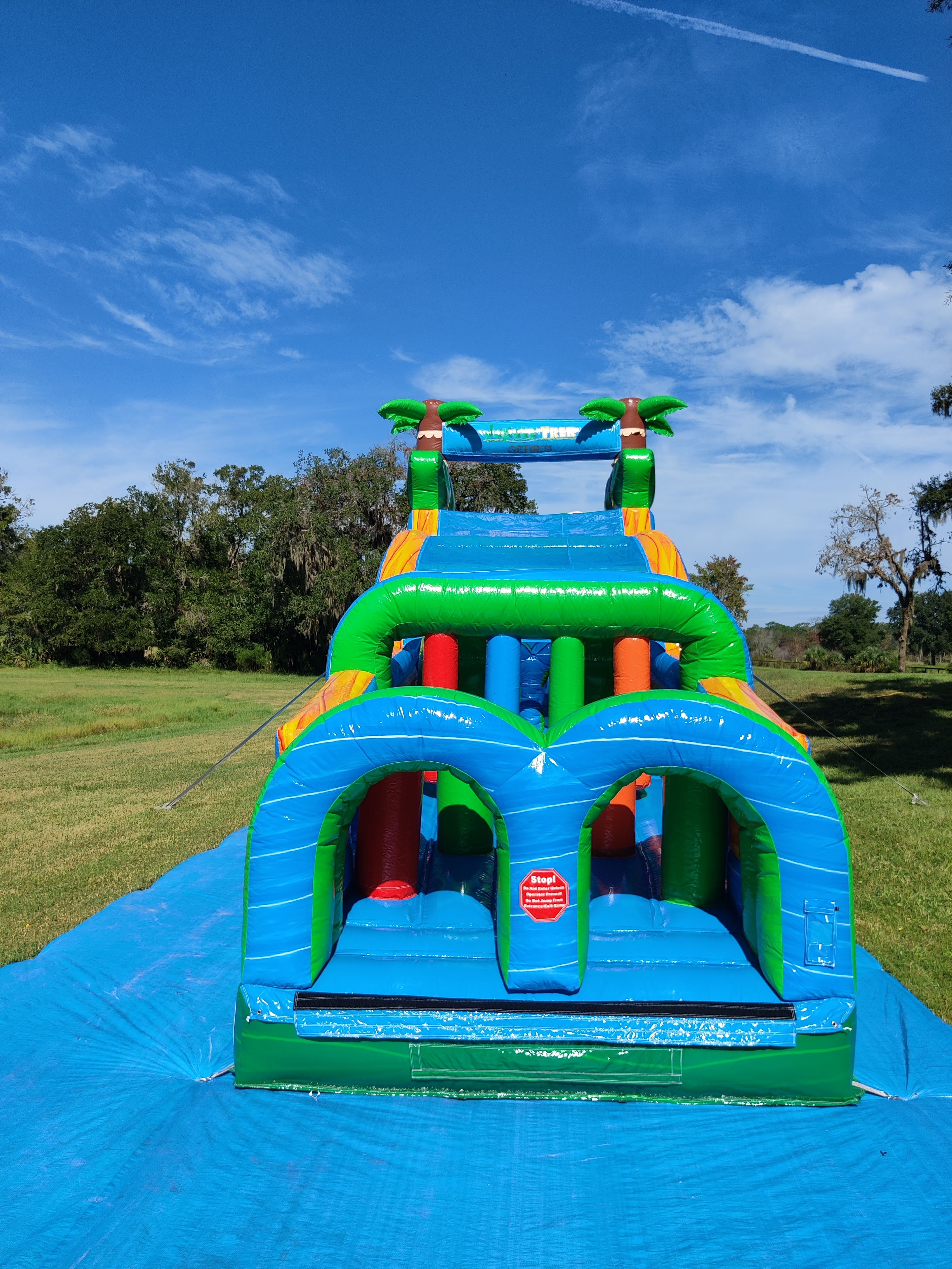 115' Obstacle Course With 3 Slides. Priced for the whole WEEKEND ...