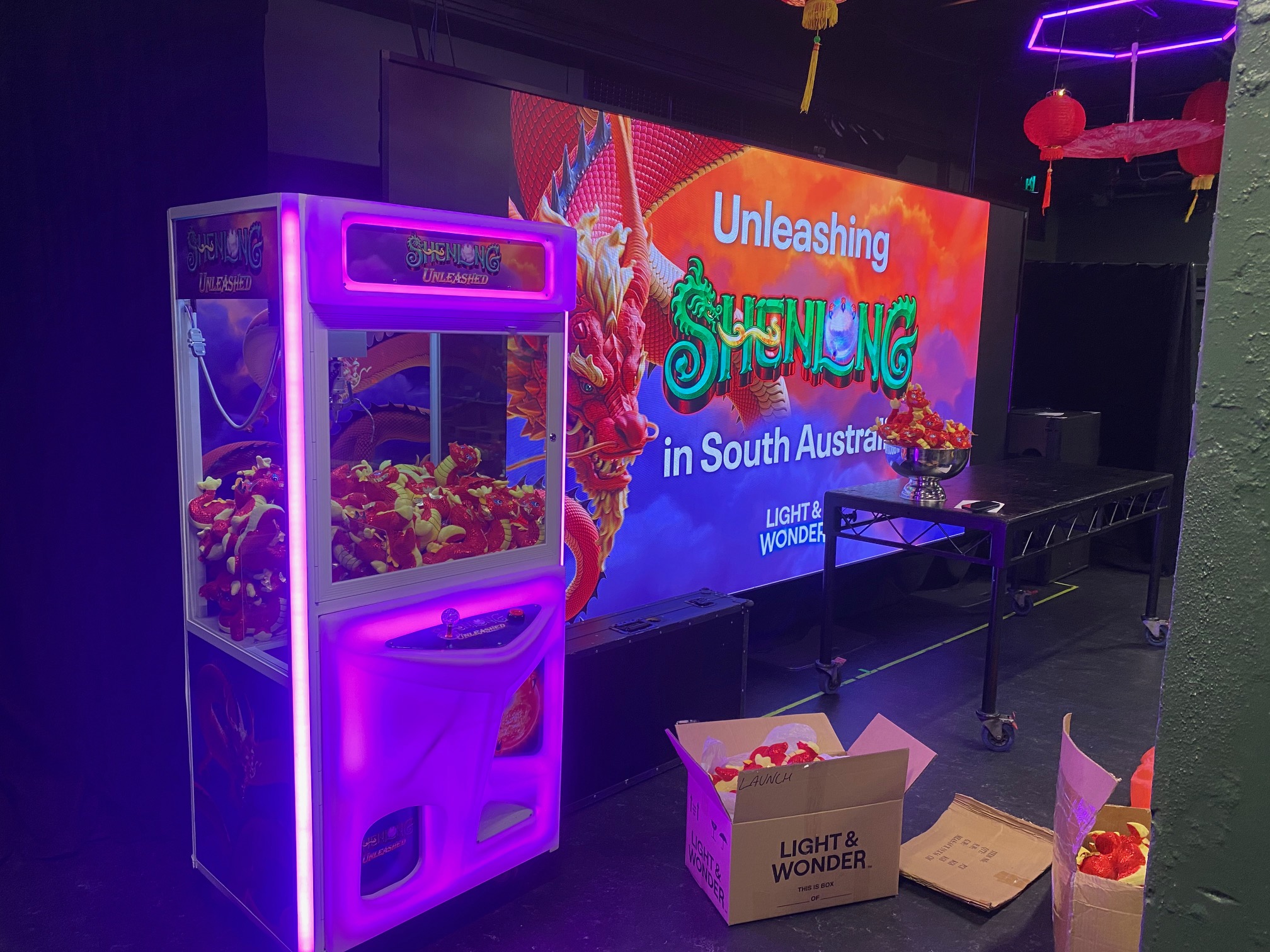 Promotional Claw Machine Hire Adelaide