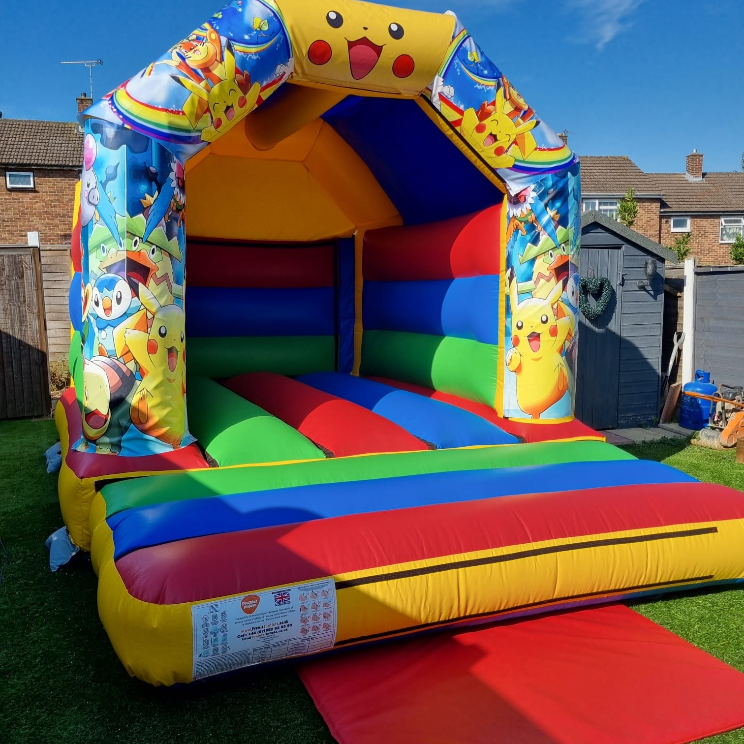 Pokemon Bouncy Castle - Hire in Harlow | Jolly jump and play