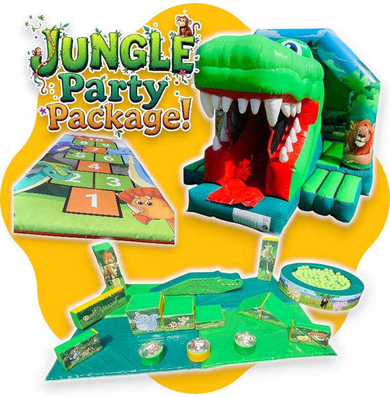 Bouncy Castle Slides - Hire, Balloon Displays, Bouncy Castle, Soft Play ...