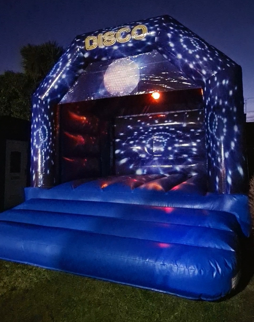 Disco Bouncy Castle available in Colchester and many other areas