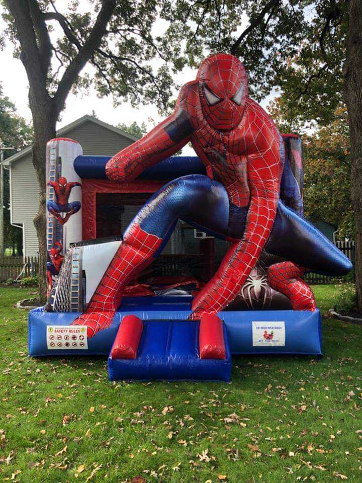 Sky High Inflatables Spider-Man Bounce