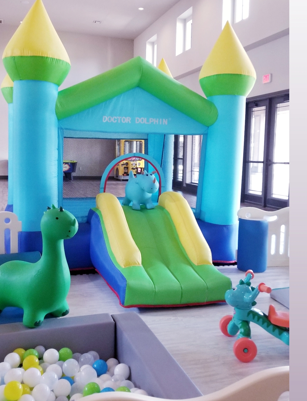Dinosaur Soft Play Rental Houston | Linco Zone for Toddler Birthdays