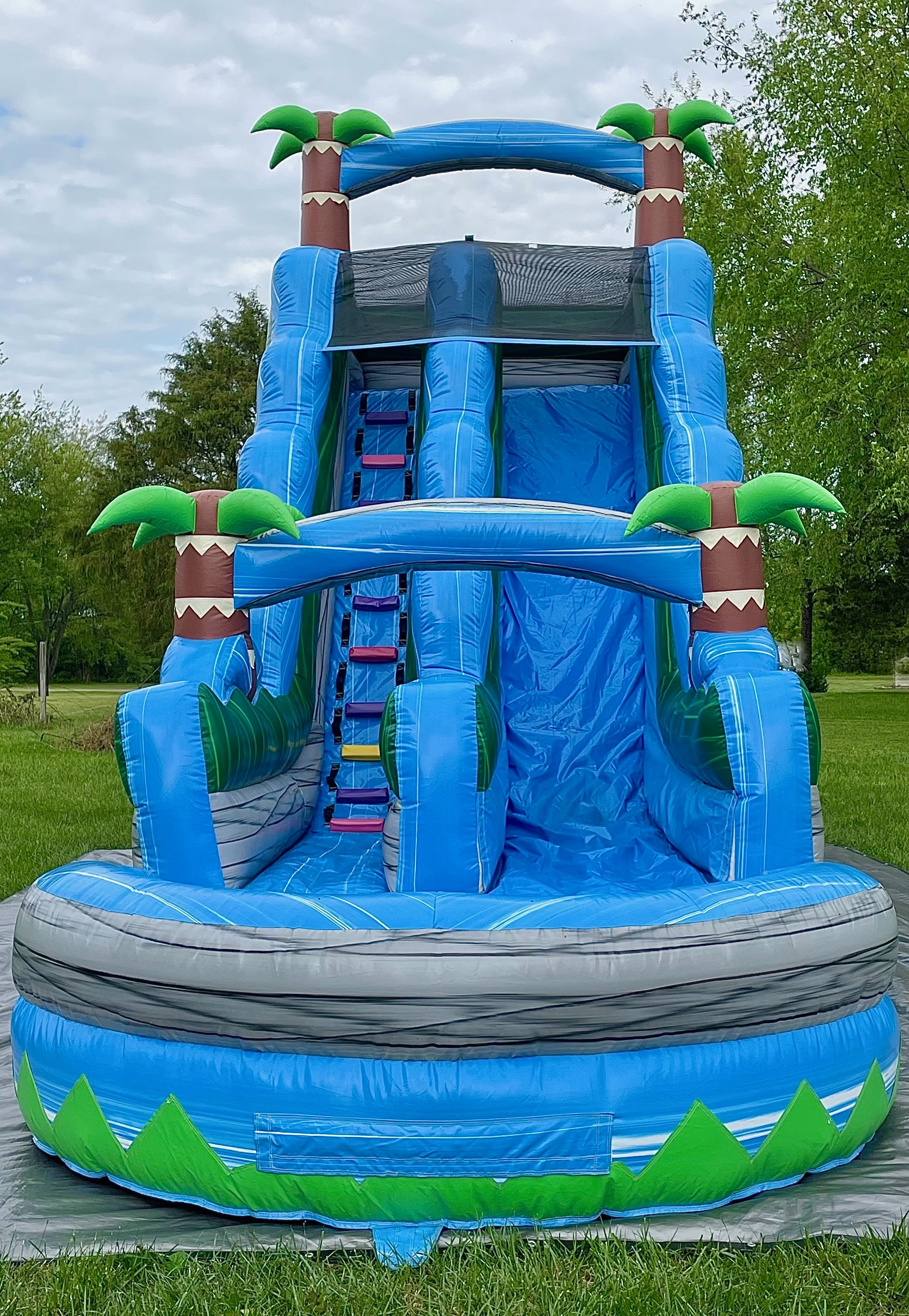 20FT Island Paradise - Hire in Tn | Leap Frog Inflatables