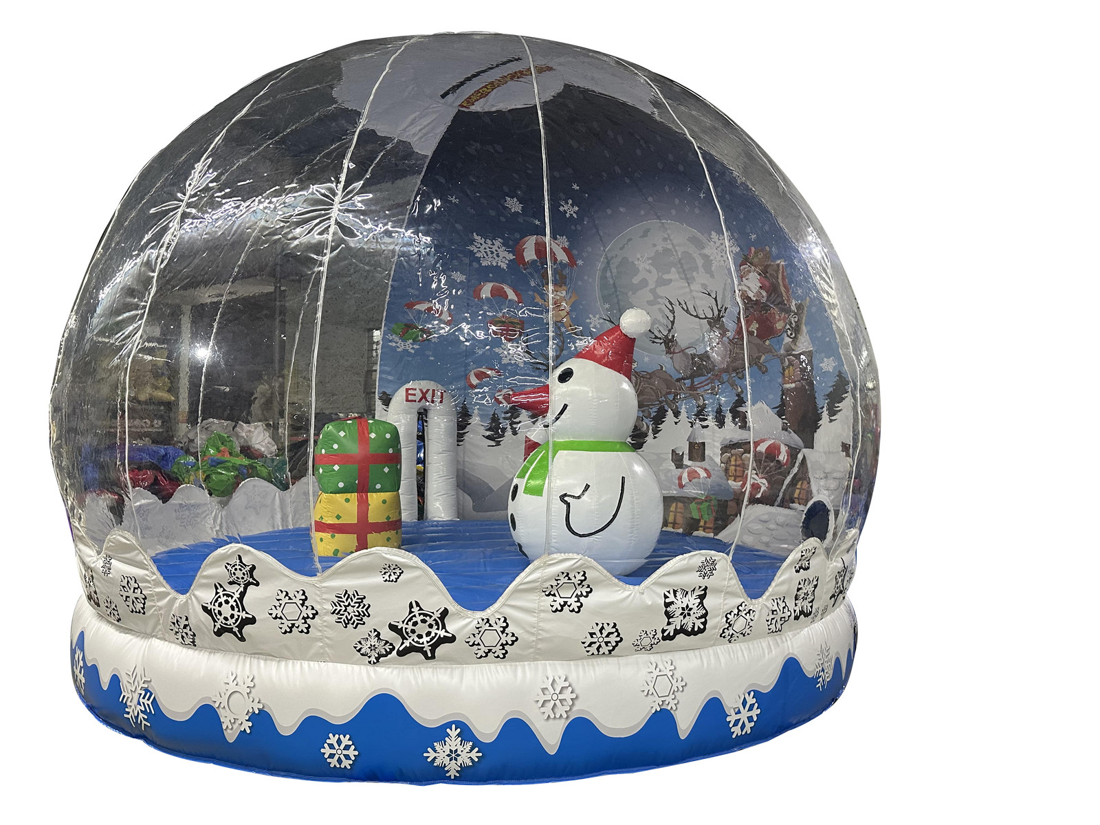BBOL-235 - 17x15x13ft - Snow Globe - Christmas themed - Bouncy Castle ...