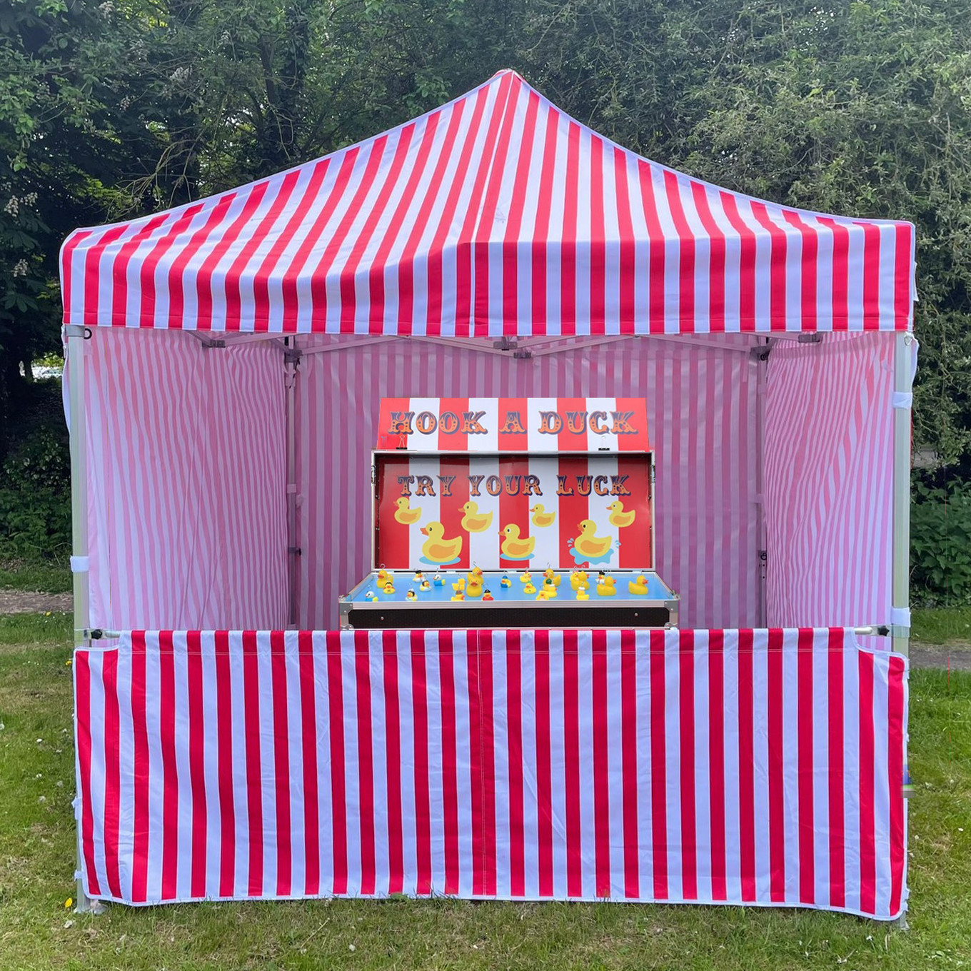 Hook A Duck Side Stall Game with Stall - Inflatable, Bouncy Castle ...