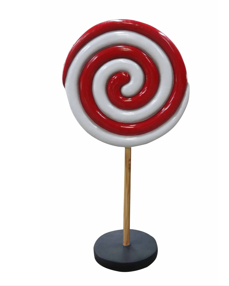 Red Whirly Pops Prop Hire for Themed Parties and Events