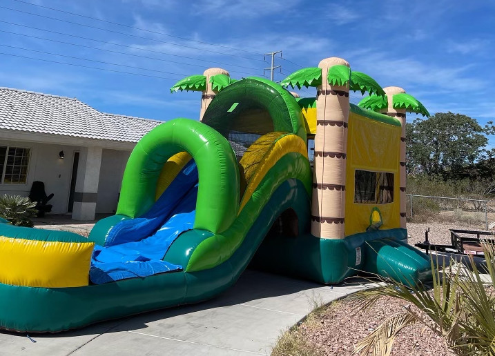 Tropical Dunes Water Slide Combo - Hire in California | Infinity Sky ...