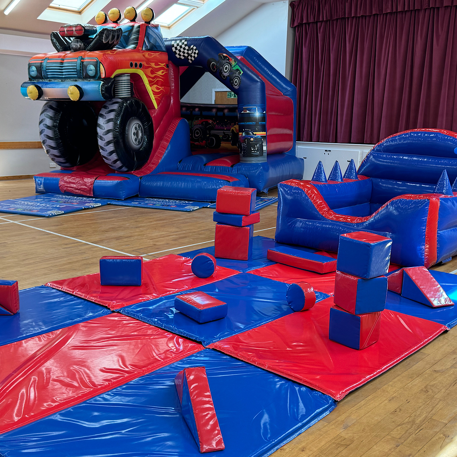 3D Bounce n’ Slide Bouncy Castle Soft Play Packages | Yorkshire