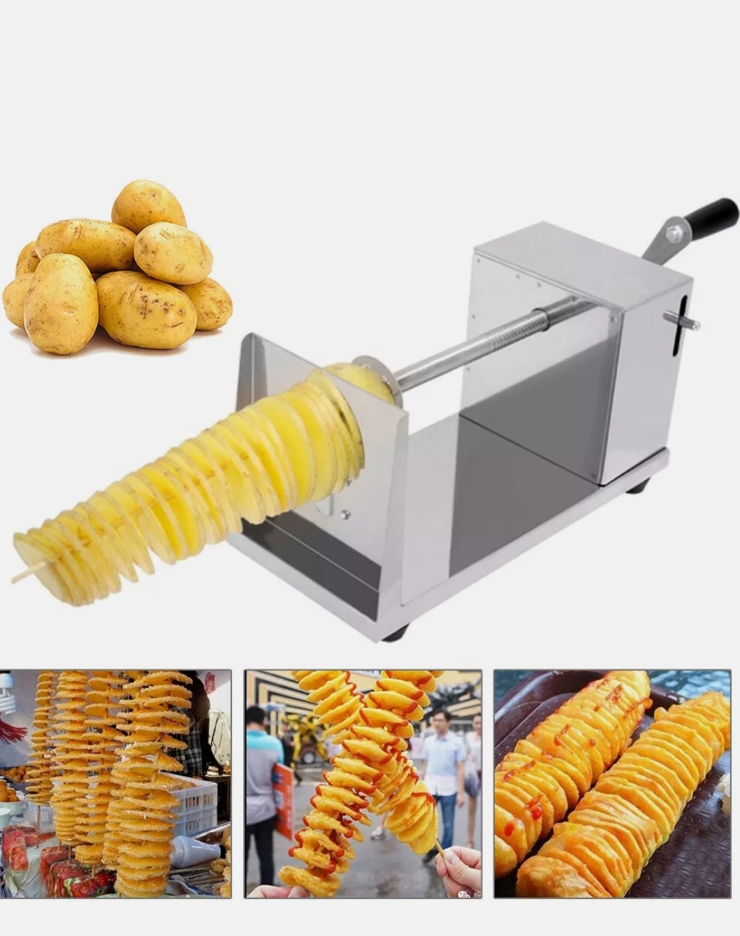 Potato twister chips/Tornado chips. - Bouncy Castle Hire in London ...