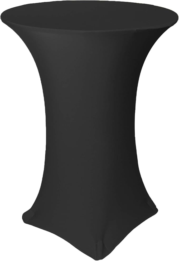 Highboy Cocktail Table w/ Spandex Linen - Game & Event Rental Service ...
