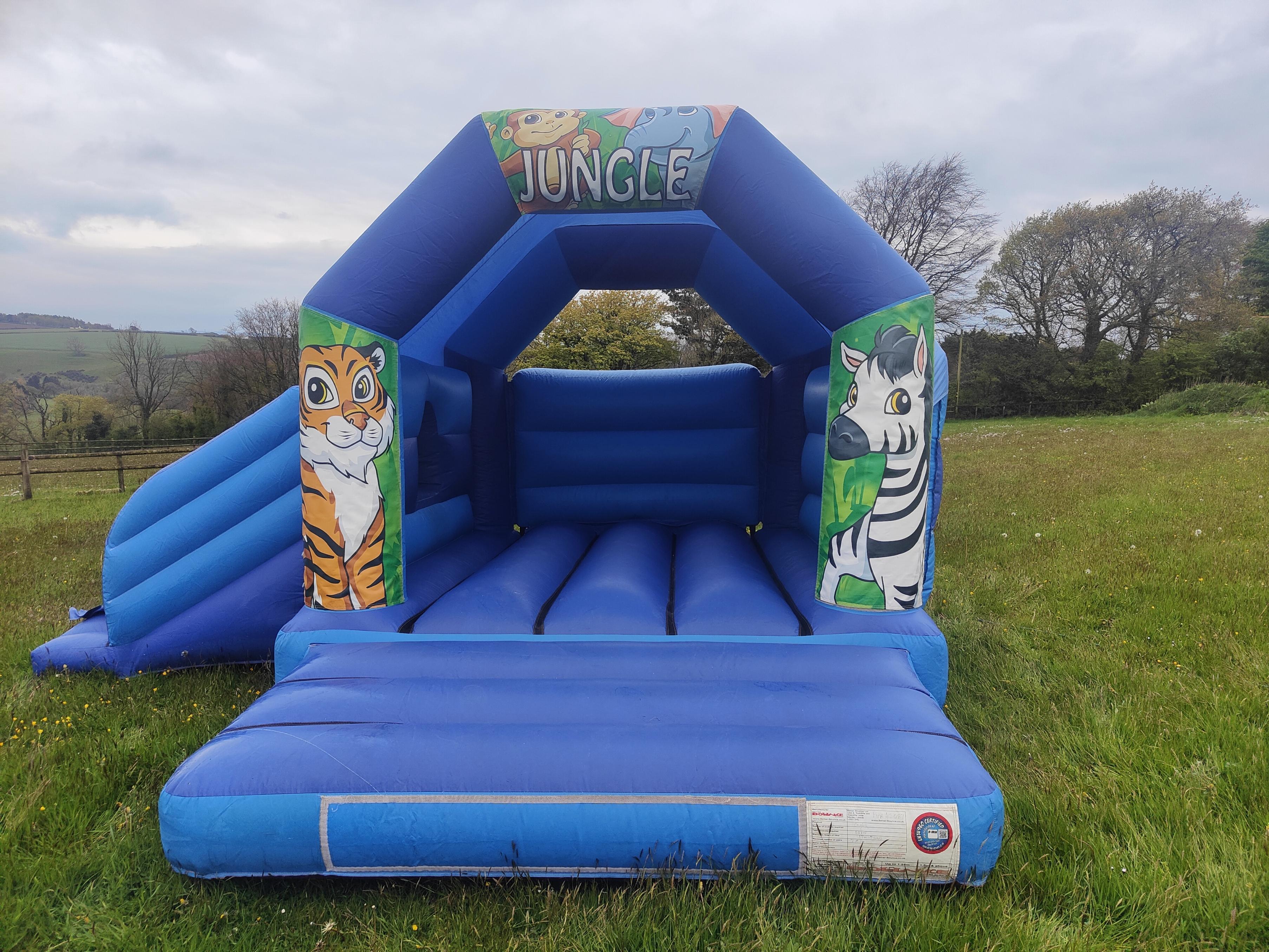 Side Slide Combo - Bouncy Castle Hire in North Devon | Slide and Play
