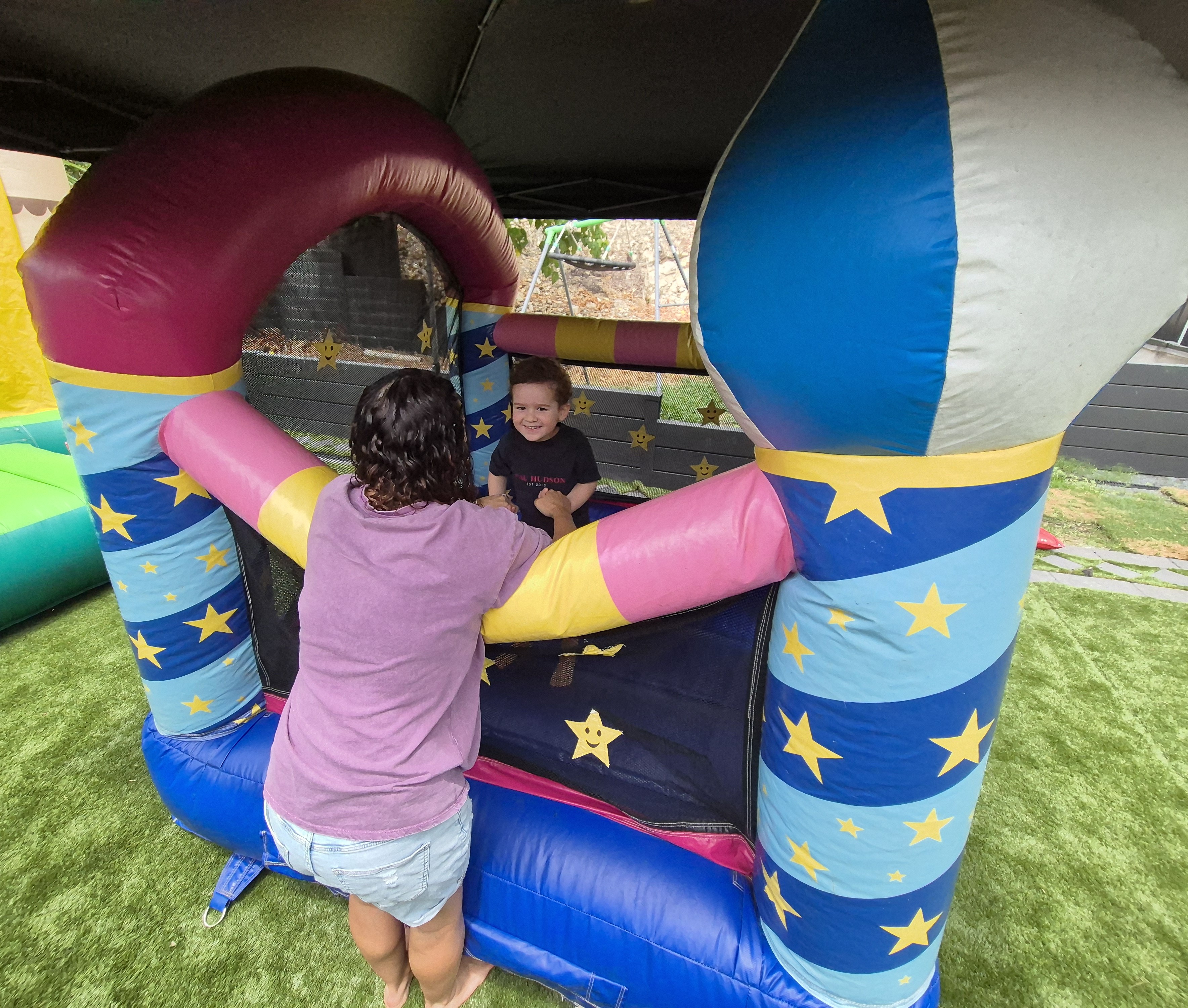 Baby Palace with Gazebo Hire | Toddler Jumping Castle Gold Coast