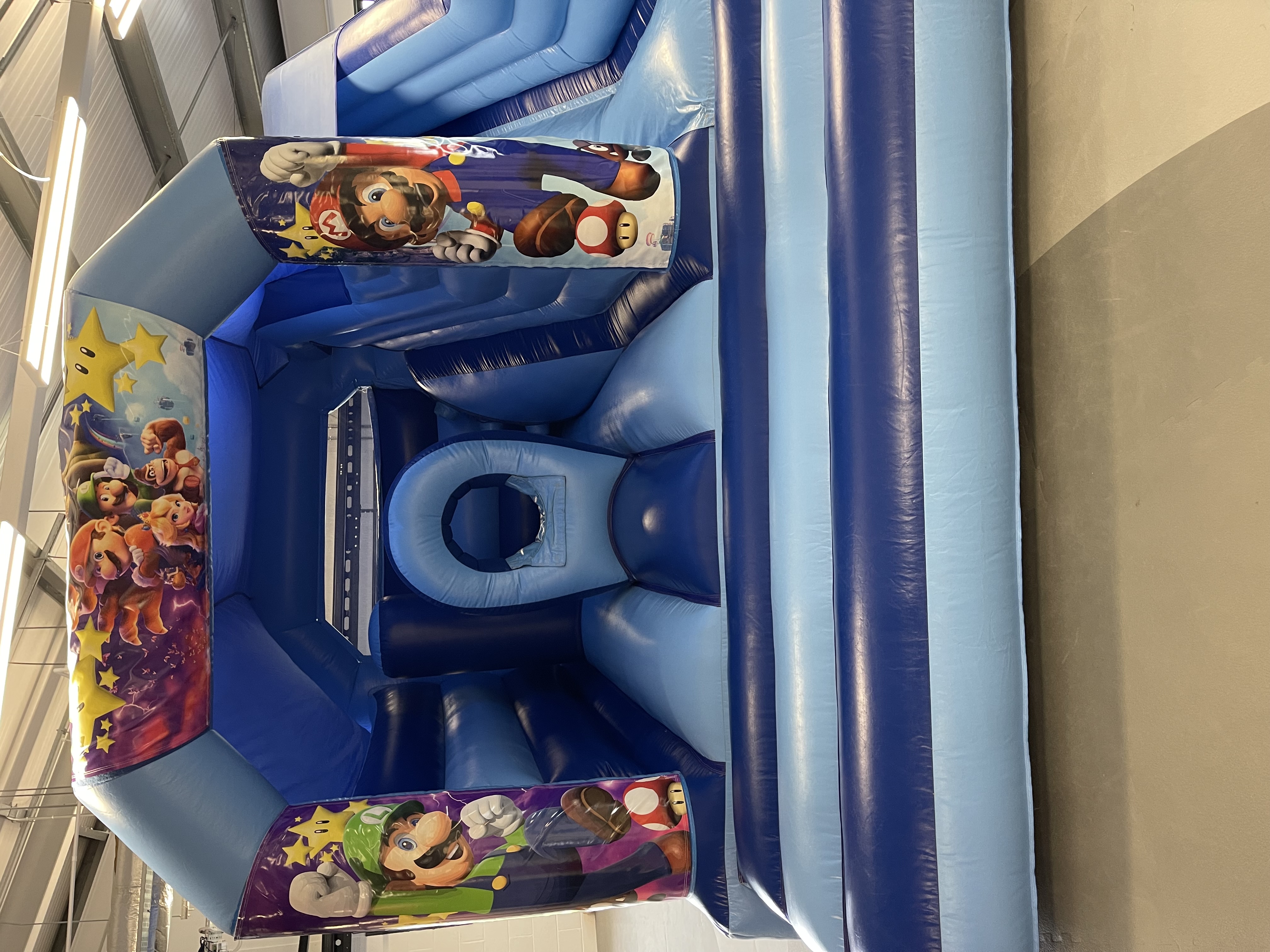 Super Mario Themed Castle - Bouncy Castle, Party Hire, Bucking Bronco ...