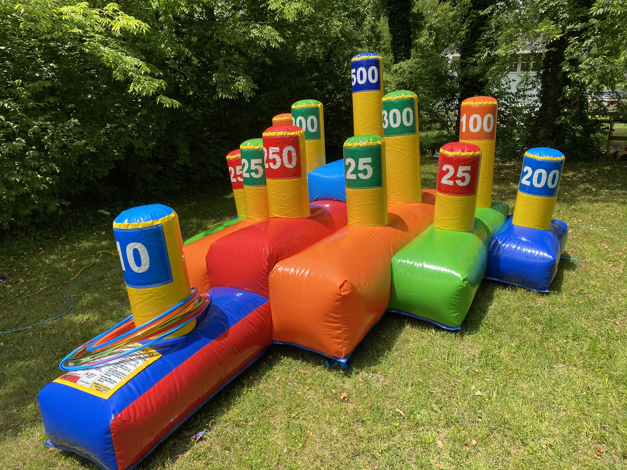 Hula Hoop Toss - Inflatable Bounce Houses & Water Slides for Rent in ...