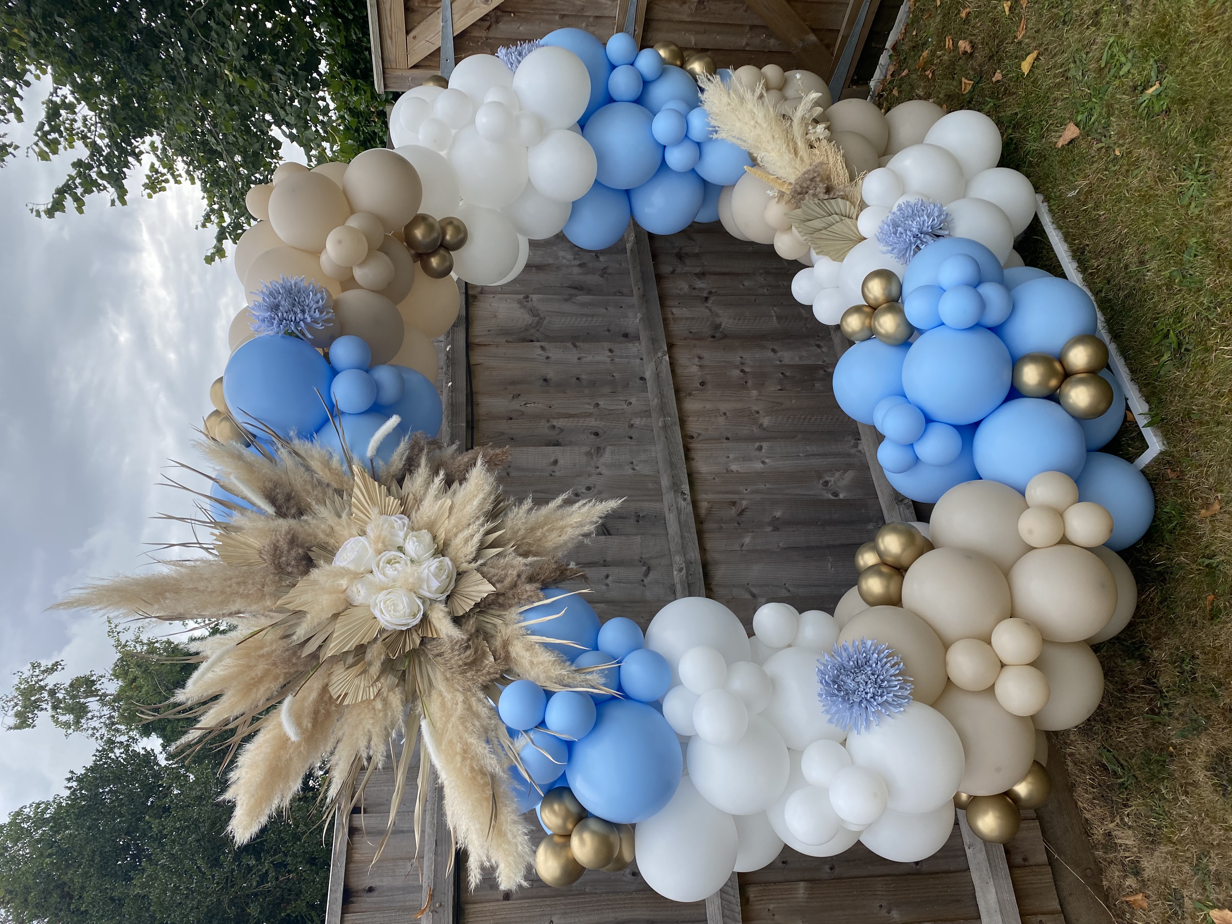 Full Balloon Hoop - Hire, Balloon Displays, Bouncy Castle, Soft Play in ...