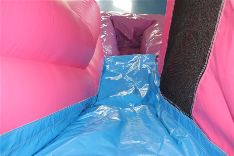 4x5 Pink Princess Themed Slide Jumping Castle - Jumping Castle Hire in ...