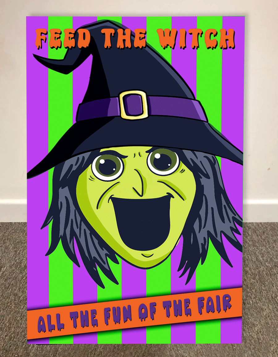 Feed The Witch Side Stall Game - Inflatable, Bouncy Castle ...