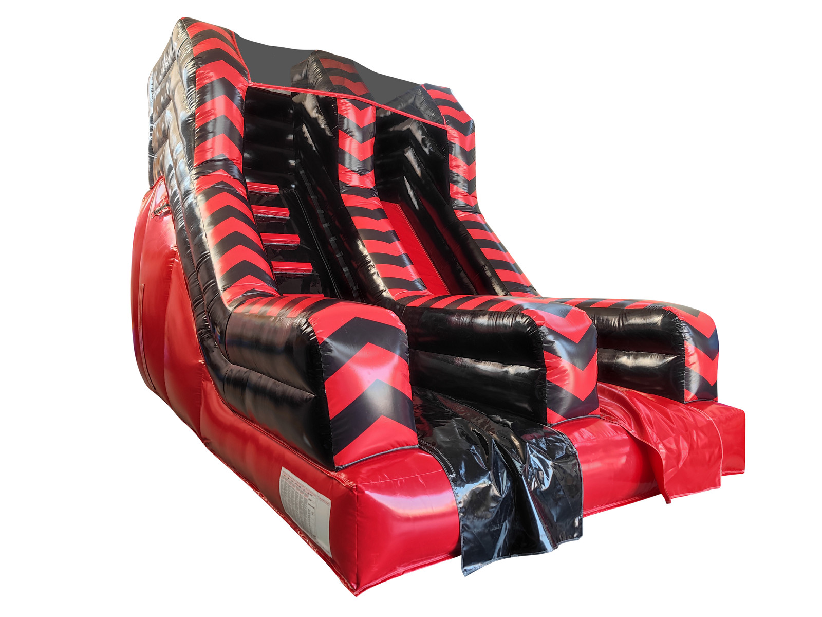 BBOL-199 - 18x12x14ft - 8ft platform Super slide - Hyper Slide - (Black ...