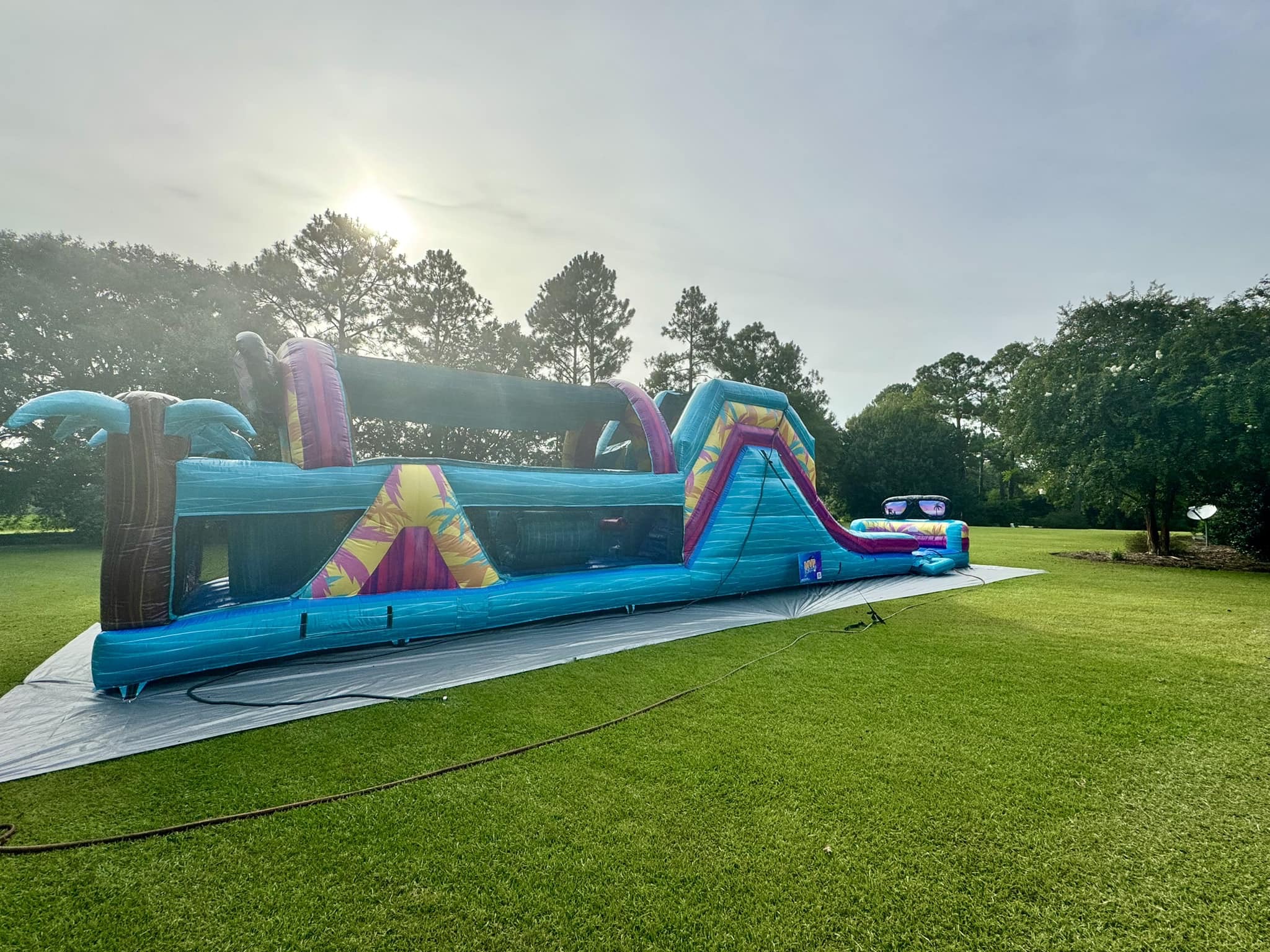 53ft Island Flow Obstacle Course - Bounce House Rentals in Georgia ...