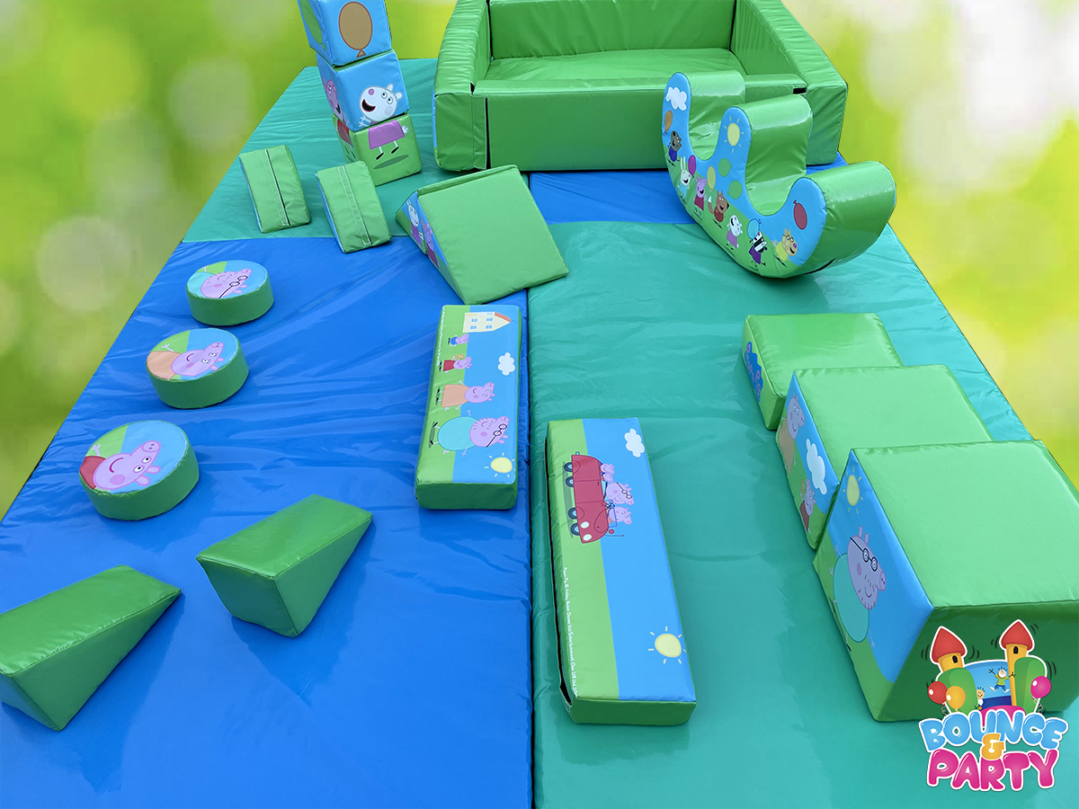 Officially Licensed Peppa Pig Soft play Setup - Hire In Glasgow