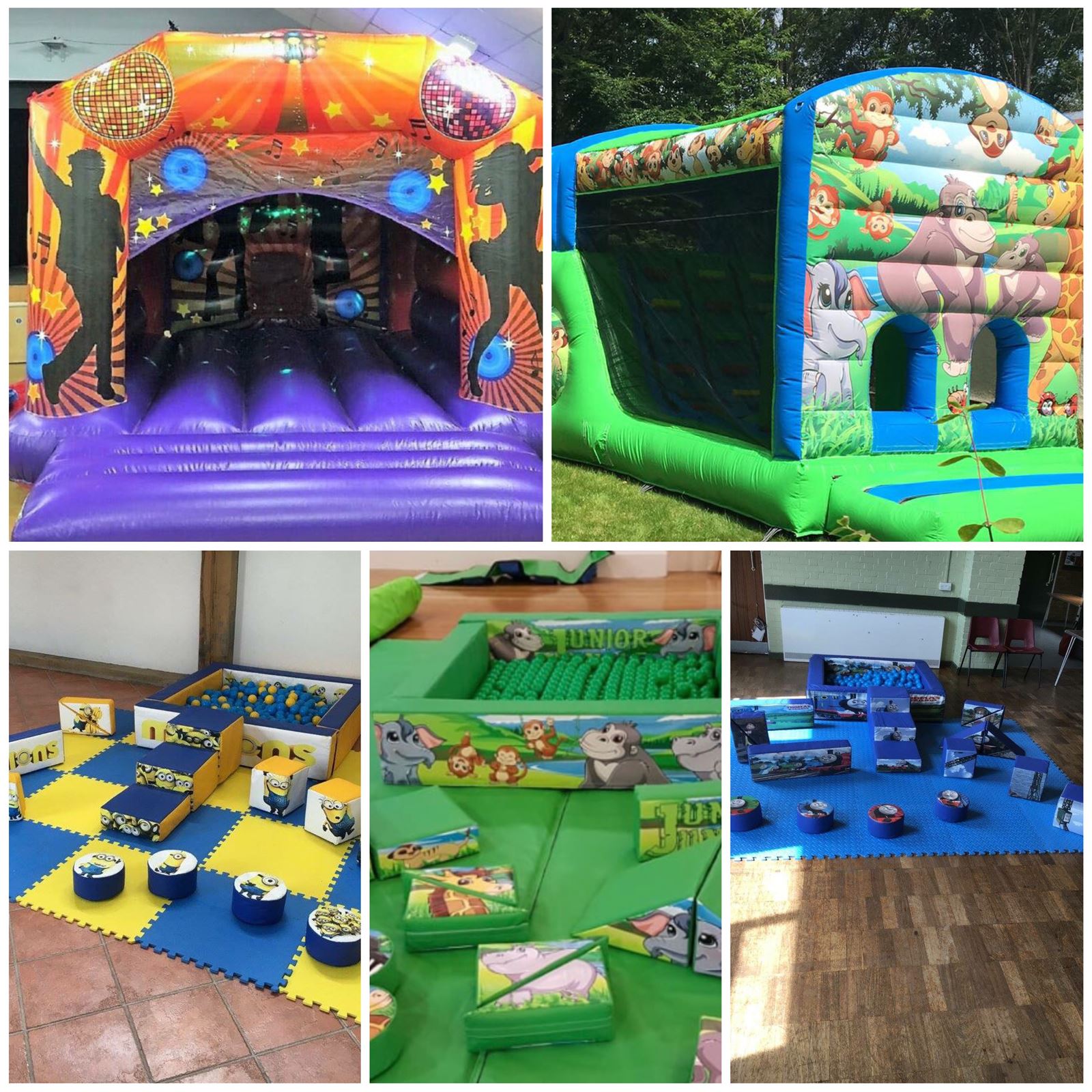 Bouncy Castle & Themed Soft Play Bundle 9 - Bouncy Castle Hire in ...
