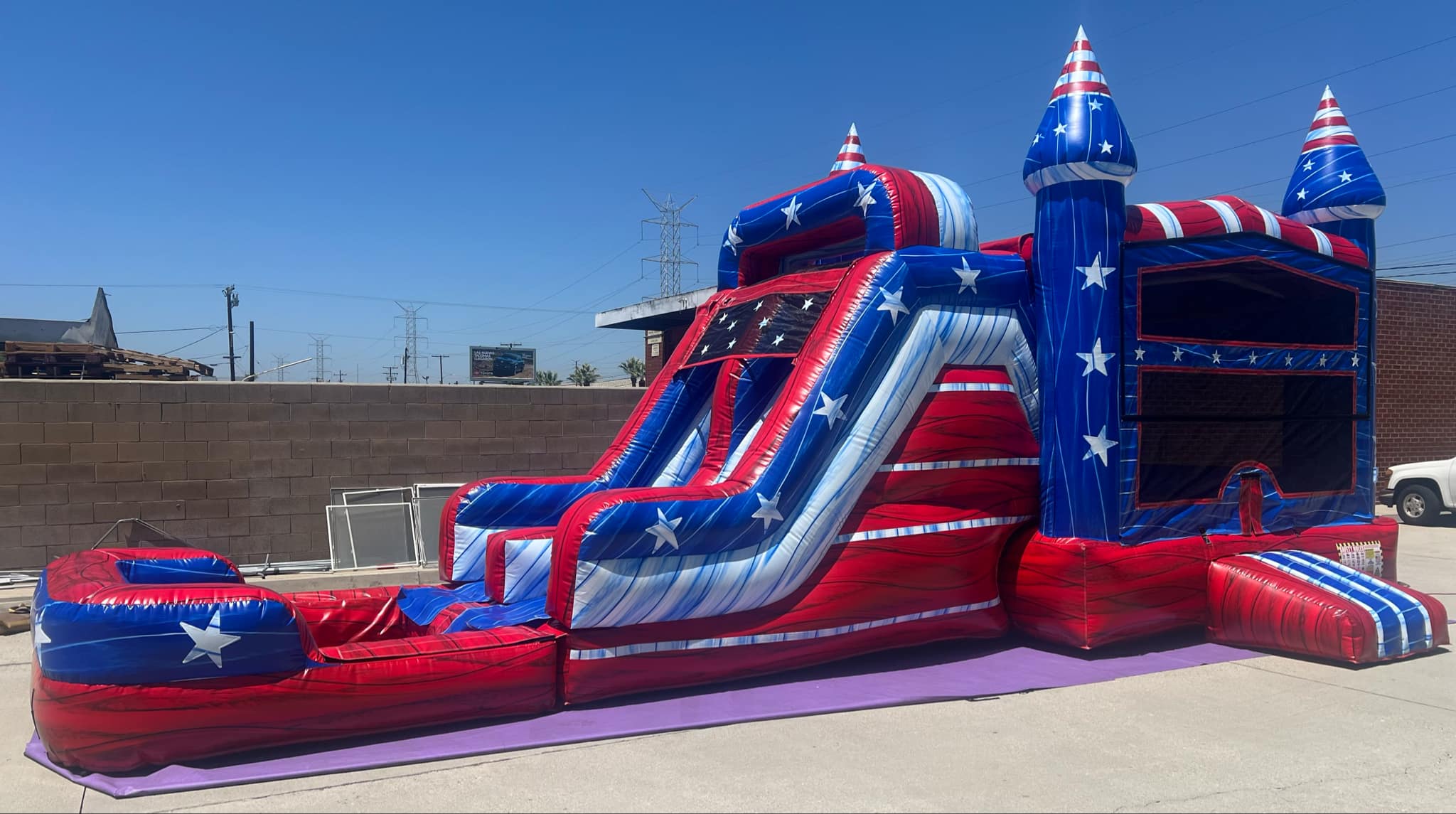 Water Slides - Bounce House Rental in Ca | Ty's Bounce Barn