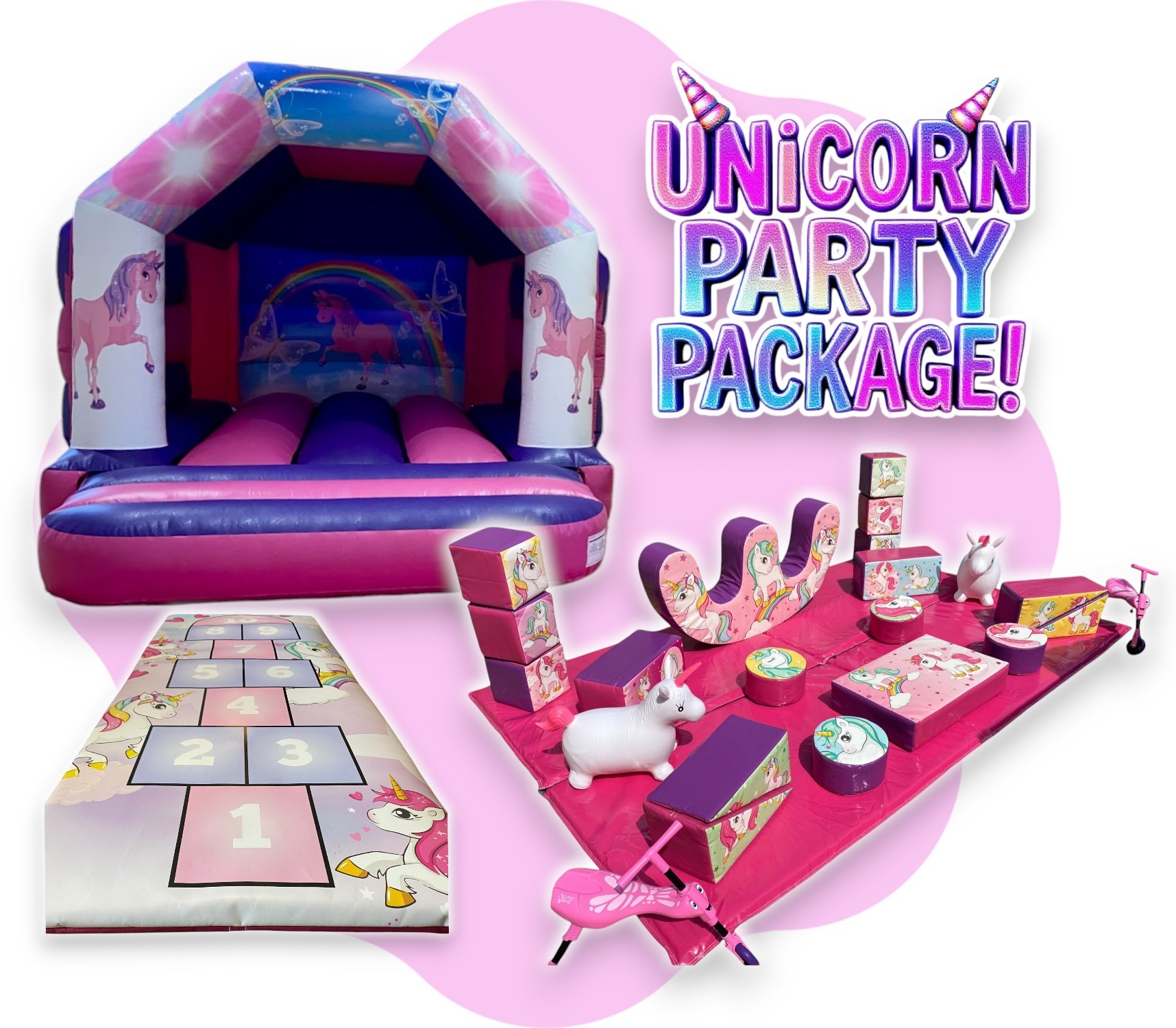 Bouncy Castle Hire - Hire, Balloon Displays, Bouncy Castle, Soft Play ...