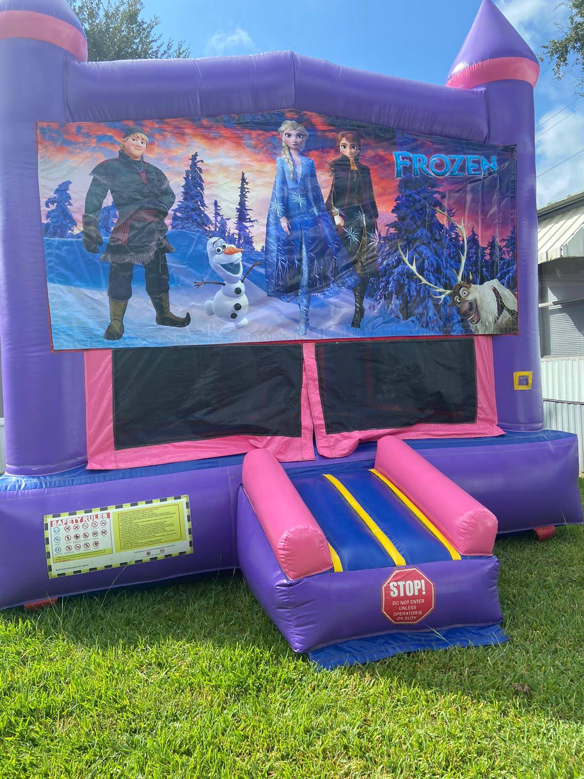 Themed Banners for Moonwalks - Inflatable,Tent & Bounce House Hire in ...