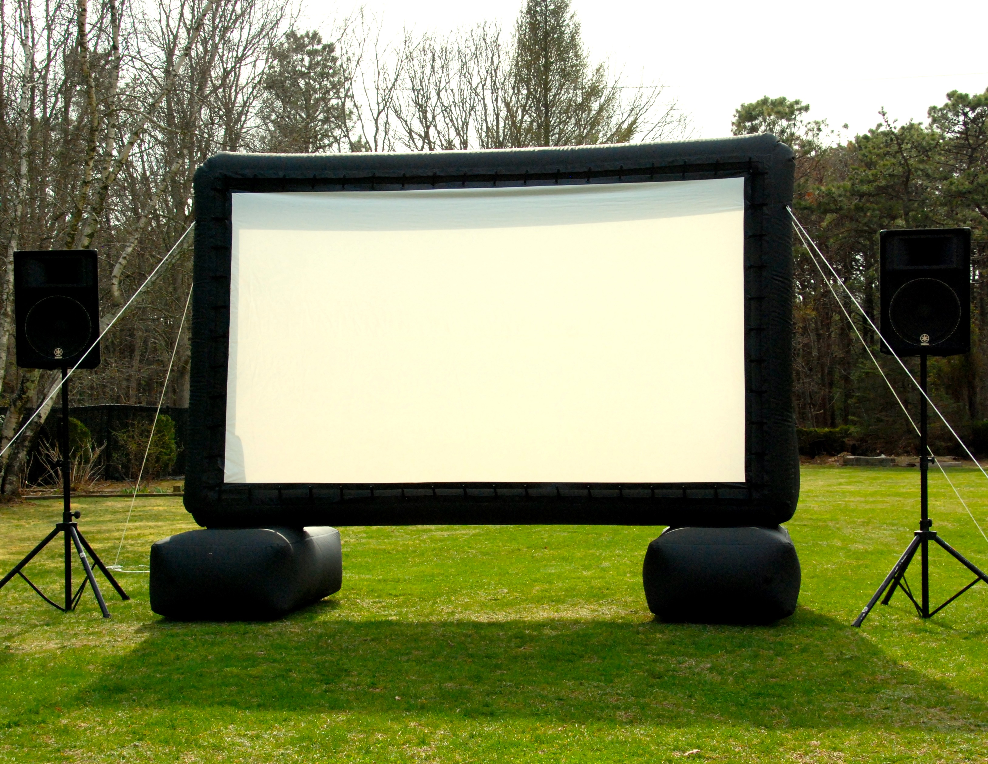 20 Foot Inflatable Movie Screen With Projector - Hire in Winston-Salem ...