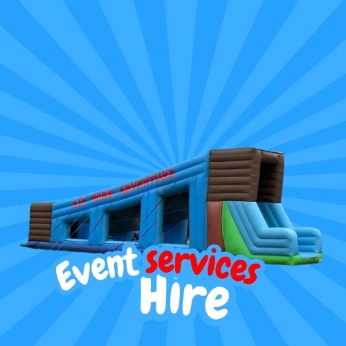 Zip Wire Inflatable Hire | Mobile Zip Line for Events & Fun Days