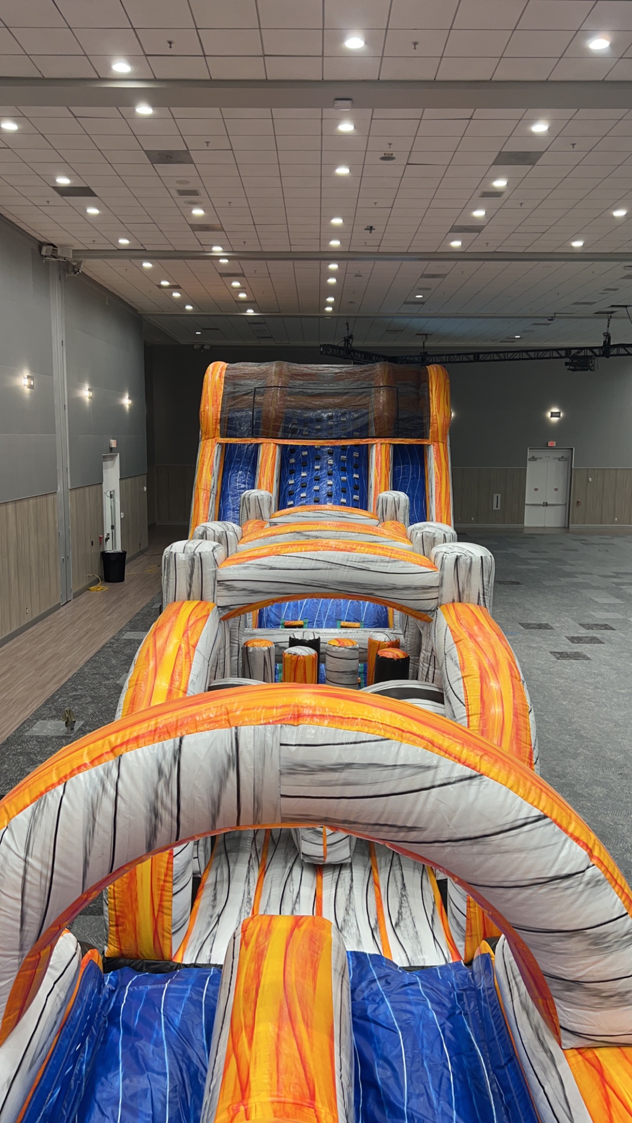 105’ Obstacle Course Rental Southern California | Giant Inflatable Cou