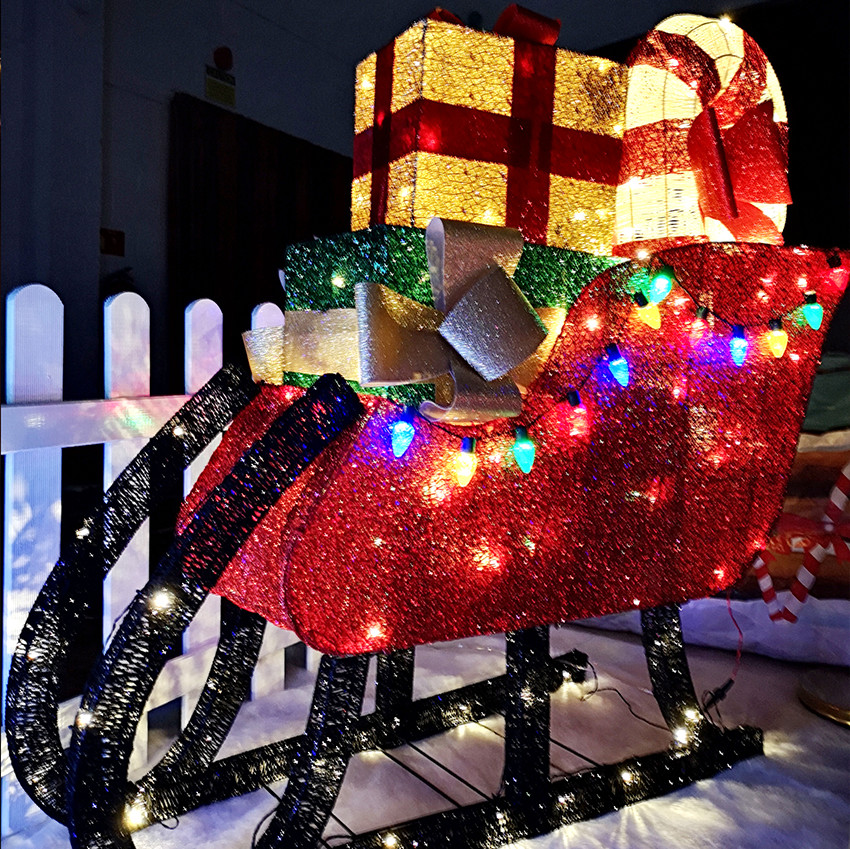 Gold Christmas Grotto Package - Inflatable, Bouncy Castle ...