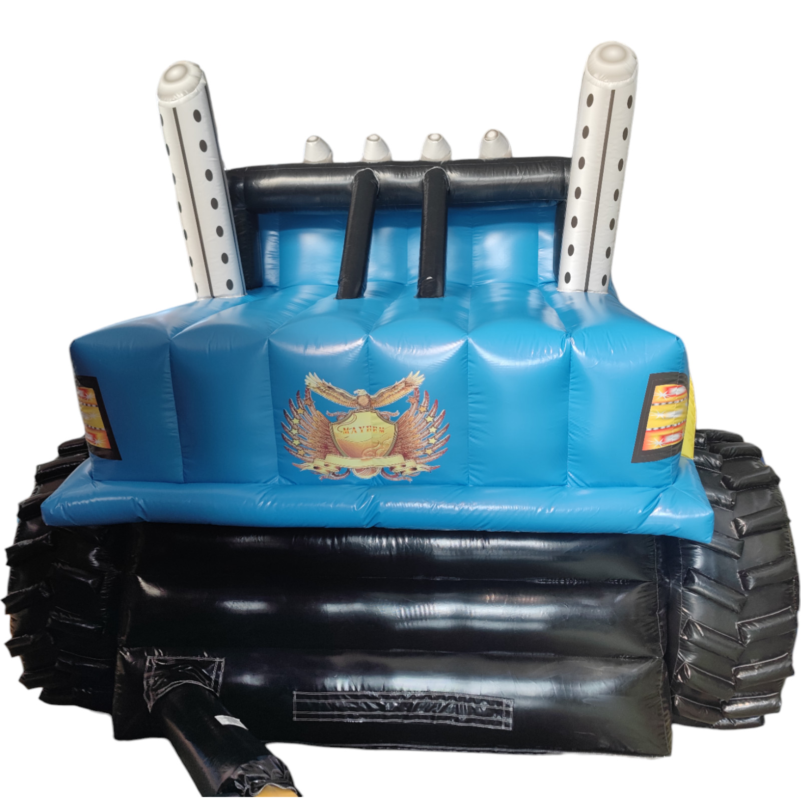 BBOL-018 - 25x13x12.2ft - Mayhem Monster Truck - (Light Blue & Black ...