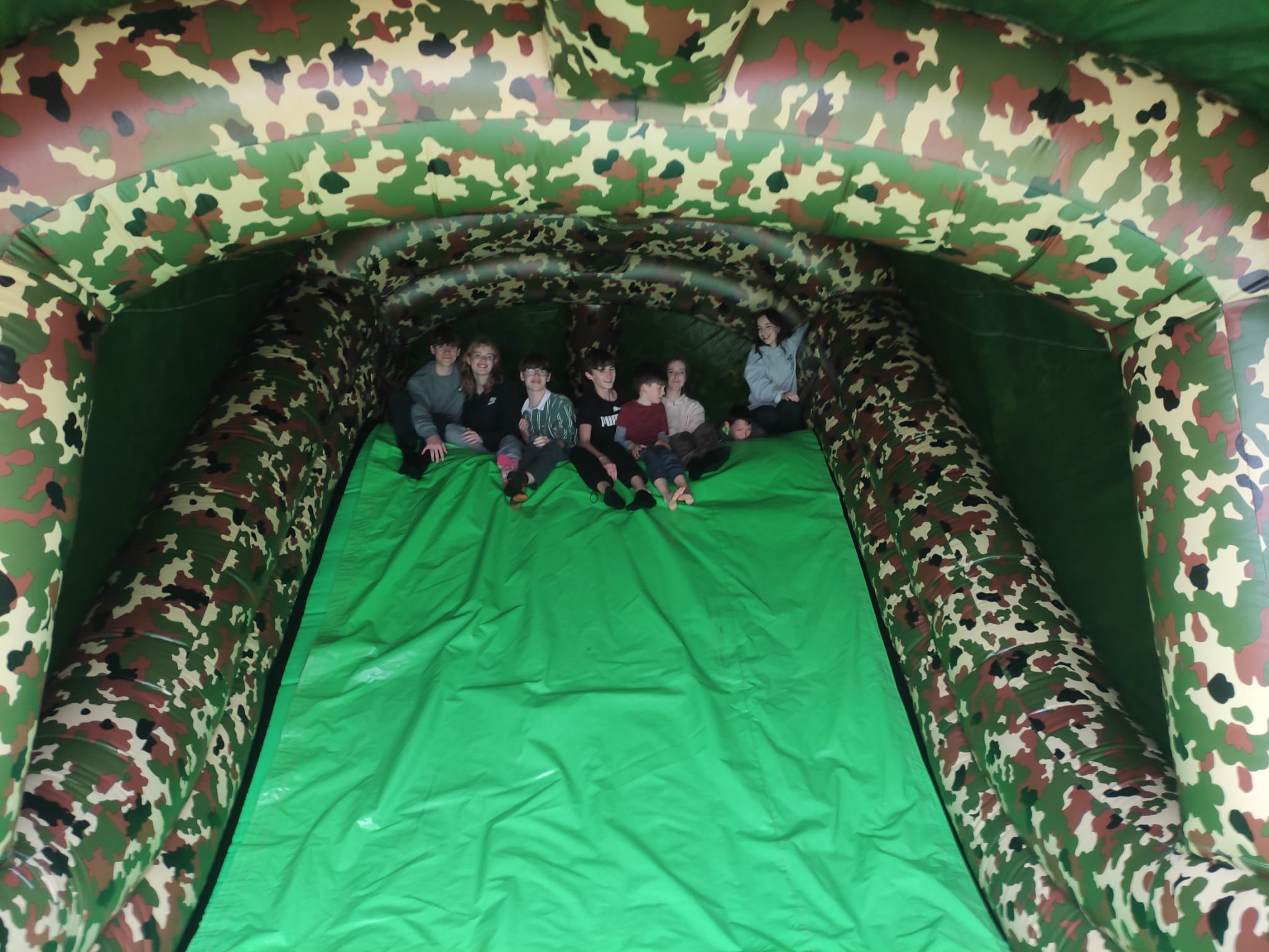 Army Boot Camp High Slide Obstacle Course