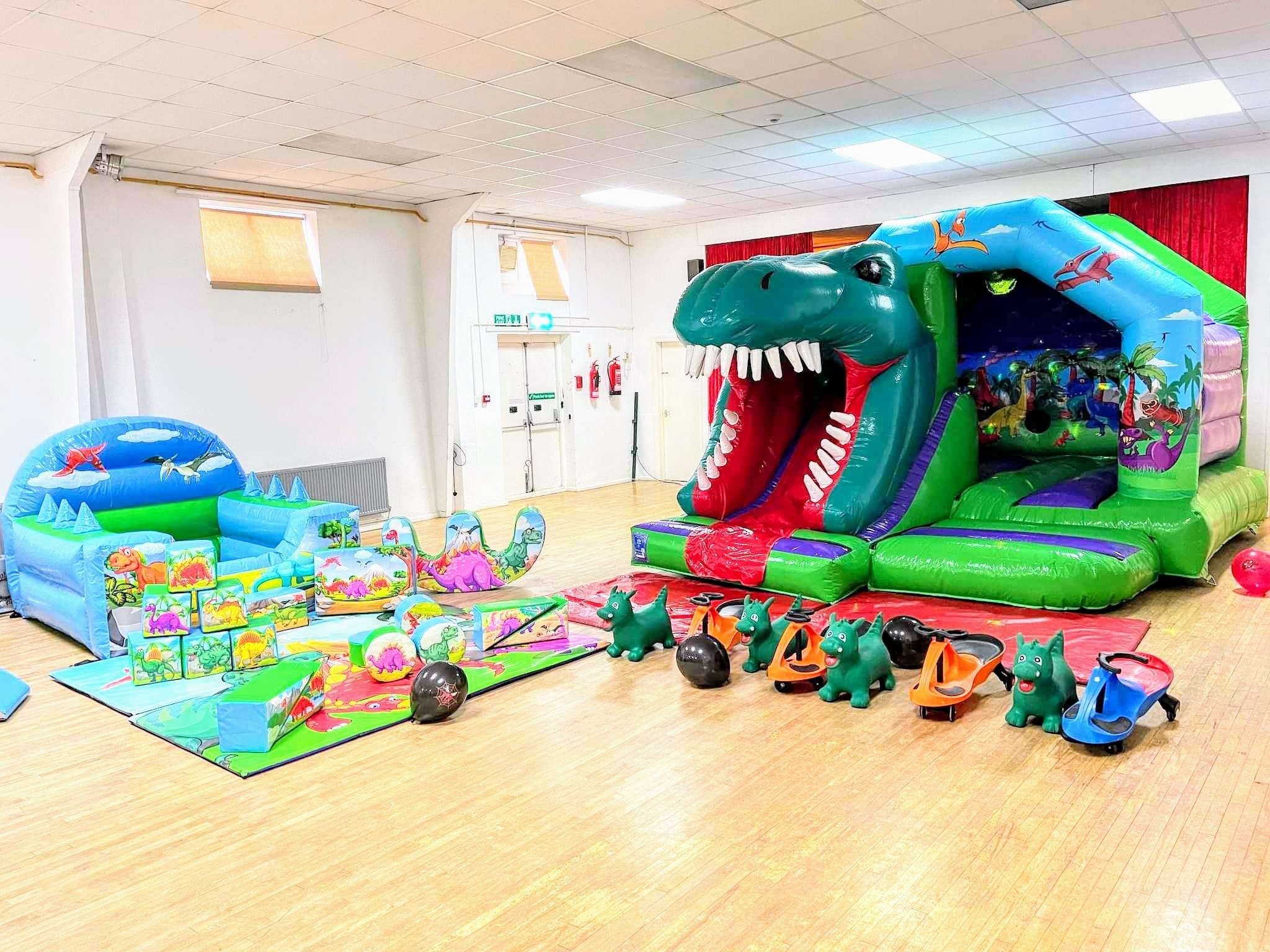 3D Dinosaur Package | Bouncy Castle | Soft Play | Swansea