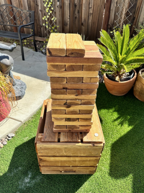 Jumbo Stacking Blocks - Hire in Menifee