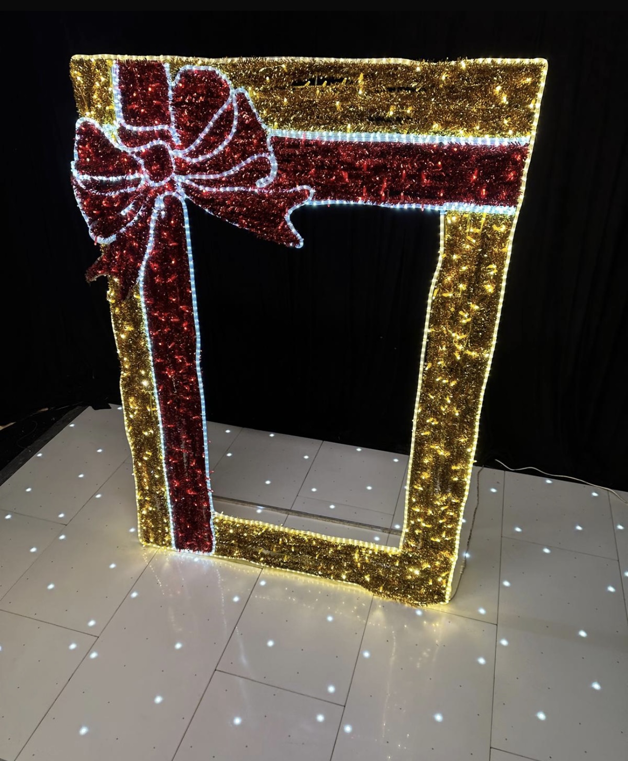 Christmas Present Photo Frame - Bouncy castle & Fairground ride hire ...