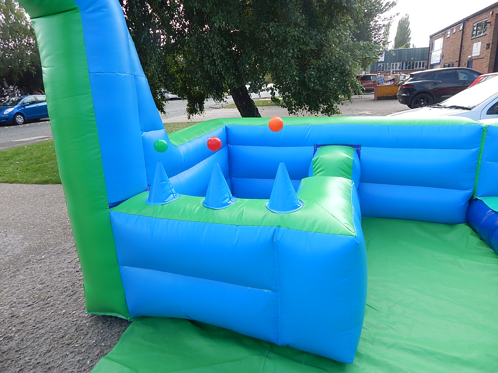 Twin Slide Play Area - Inflatable Manufacturer in The UK | Inflatable ...