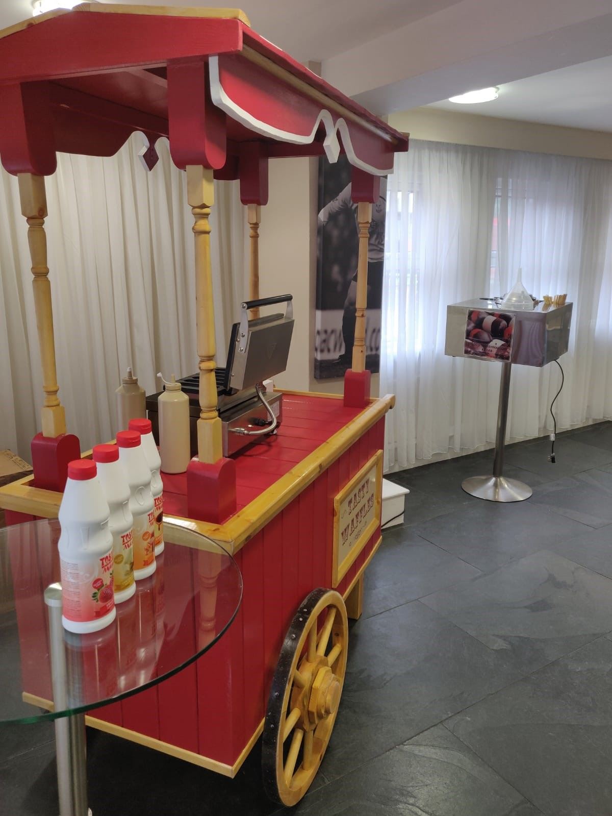 waffle carts for hire