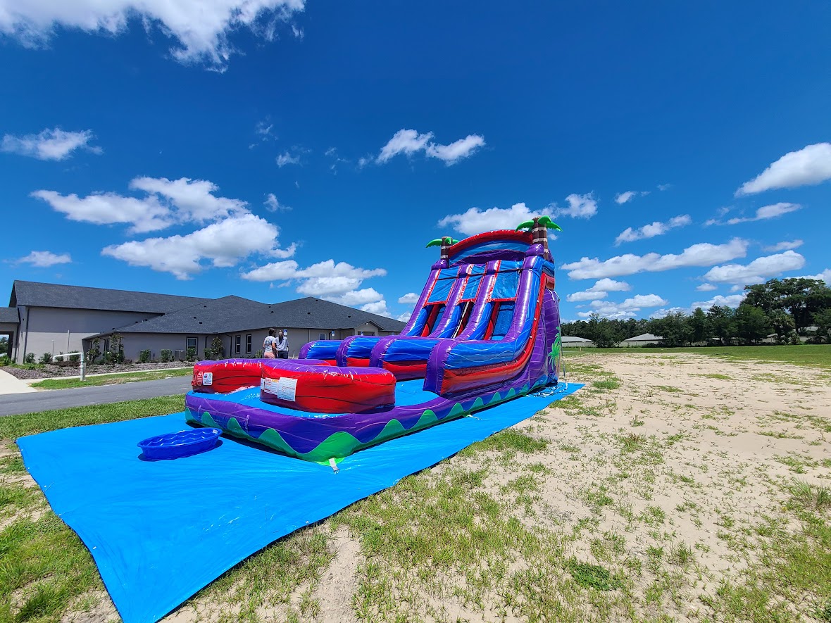 18' Purple Double Splash - Party and Inflatable Rentals in Florida ...