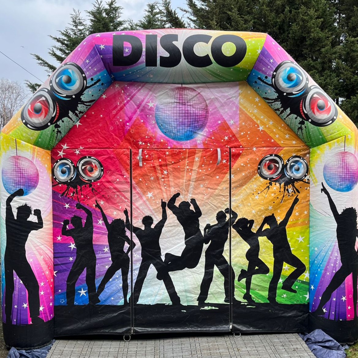 Inflatable Disco Nightclub - Inflatable, Bouncy Castle, Entertainment ...