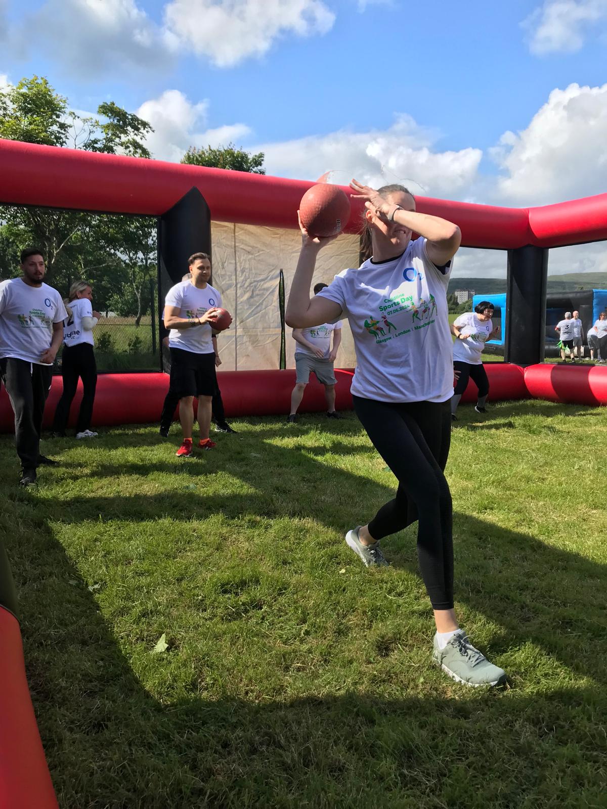 Dodgeball Arena - Hire in UK | Simply The Best Events