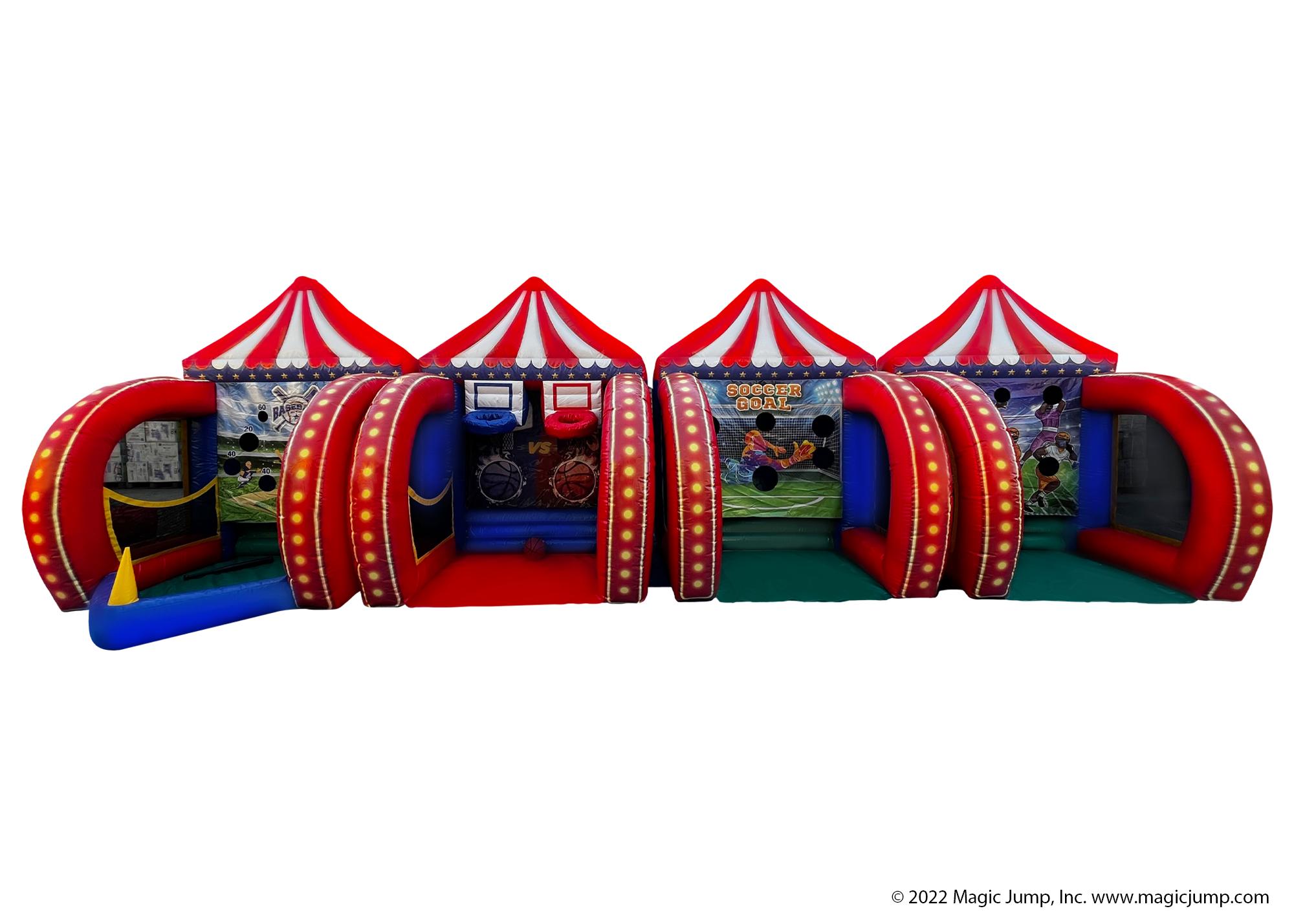 Golf Putt Inflatable Carnival Game Rental | Save with Bundles