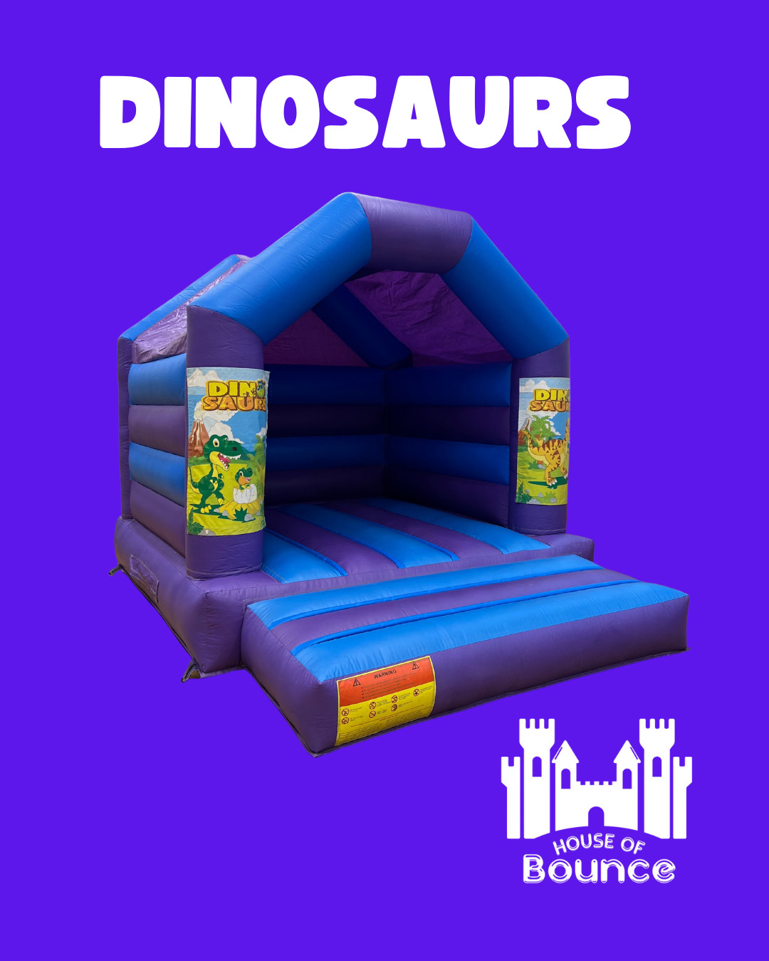 Dinosaurs Castle - Hire in Stirling | House of bounce