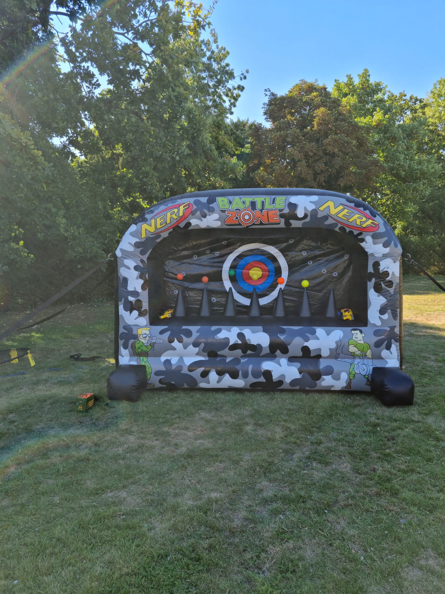 Nerf Battle Zone hire - Hire in UK | Sports Day Hire