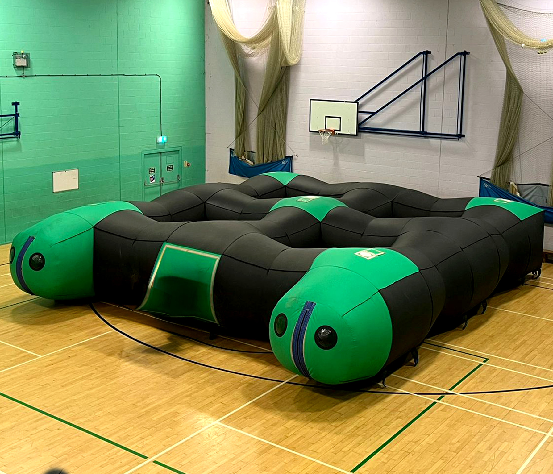 Large Laser Quest Mega Maze - Inflatable, Bouncy Castle, Entertainment ...