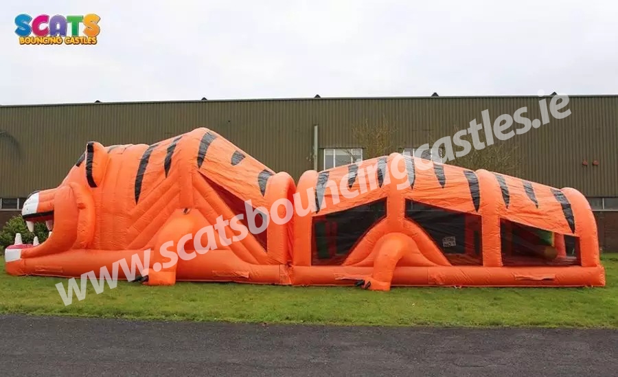 Tiger Obstacle Course | Scats Bouncing Castles
